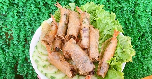 Cách chiên chả ram tôm đất bằng nồi chiên không dầu thơm nức, giòn ngon